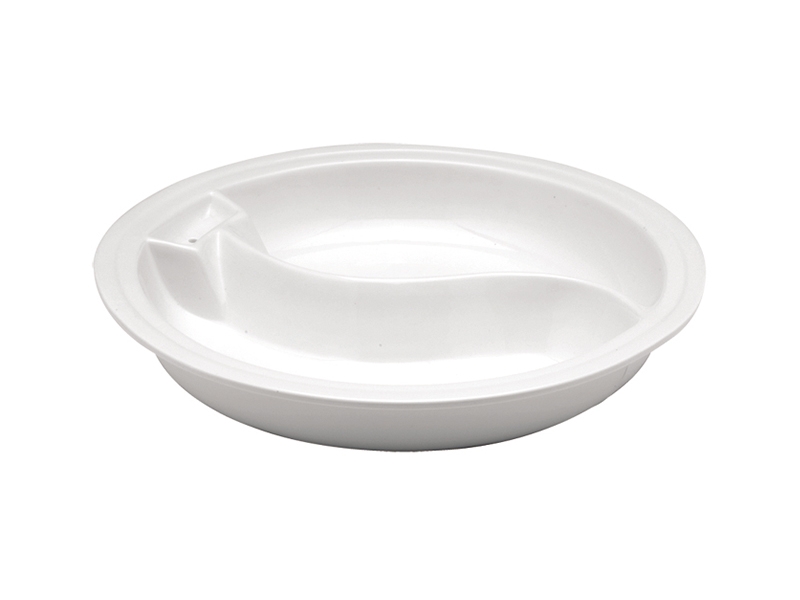 Porcelain Round Insert with Divider | WNK - First In Food Service