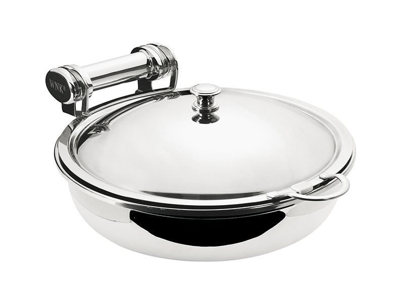 Round Induction Chafer - porcelain insert | WNK - First In Food Service